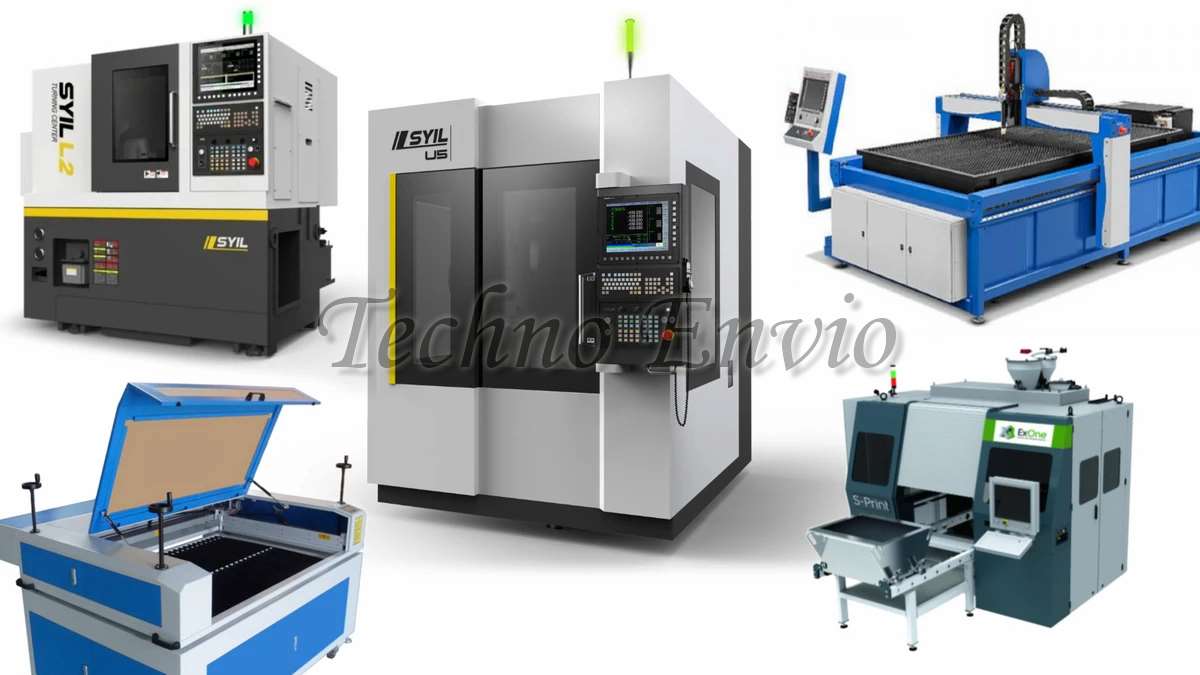 Types of CNC Machines: Milling, Lathes, Plasma, and More - technoenvio.com